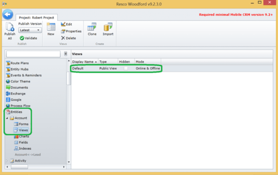 How to set up flexible list view designs in Resco | Resco
