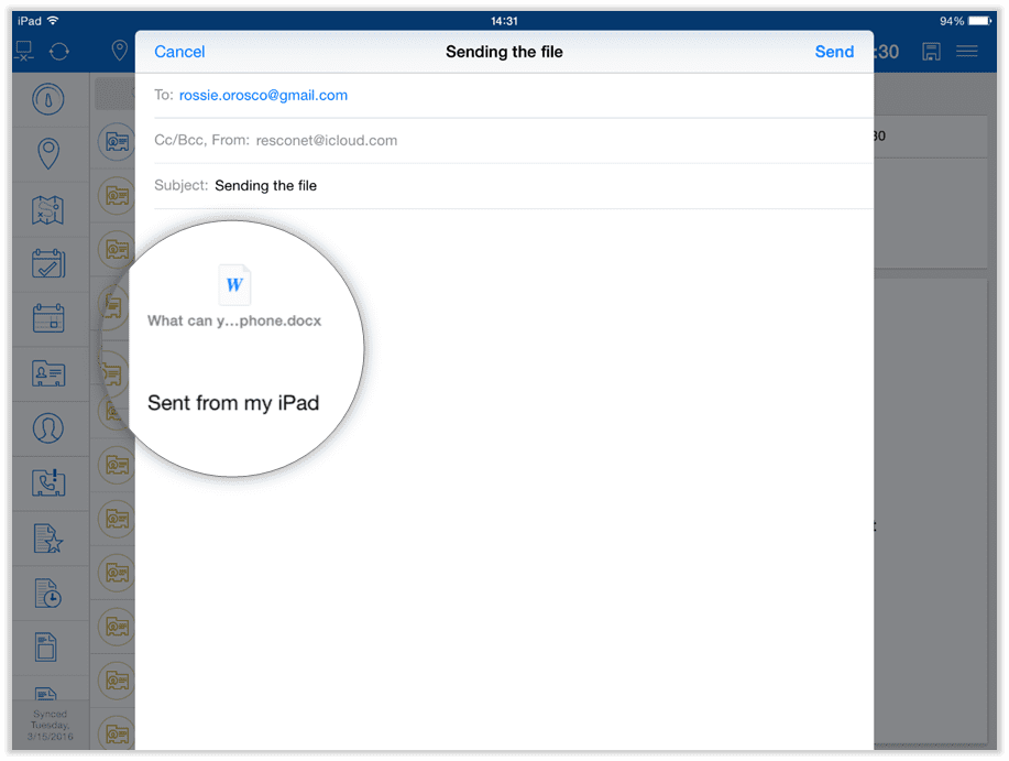 Work With Documents In Resco Mobile Crm Resco