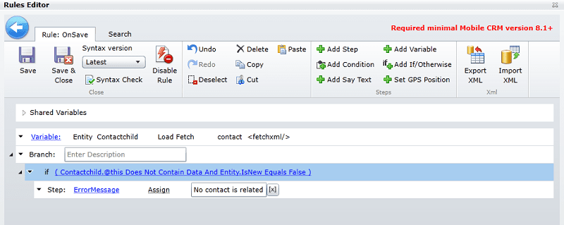Utilizing form rules to load information on forms | Resco.net