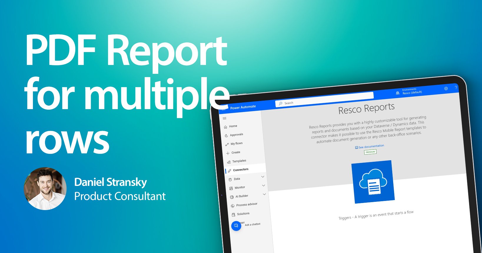 Save time and effort: Create PDF report for multiple rows in Dynamics 365 with Resco Reports ...