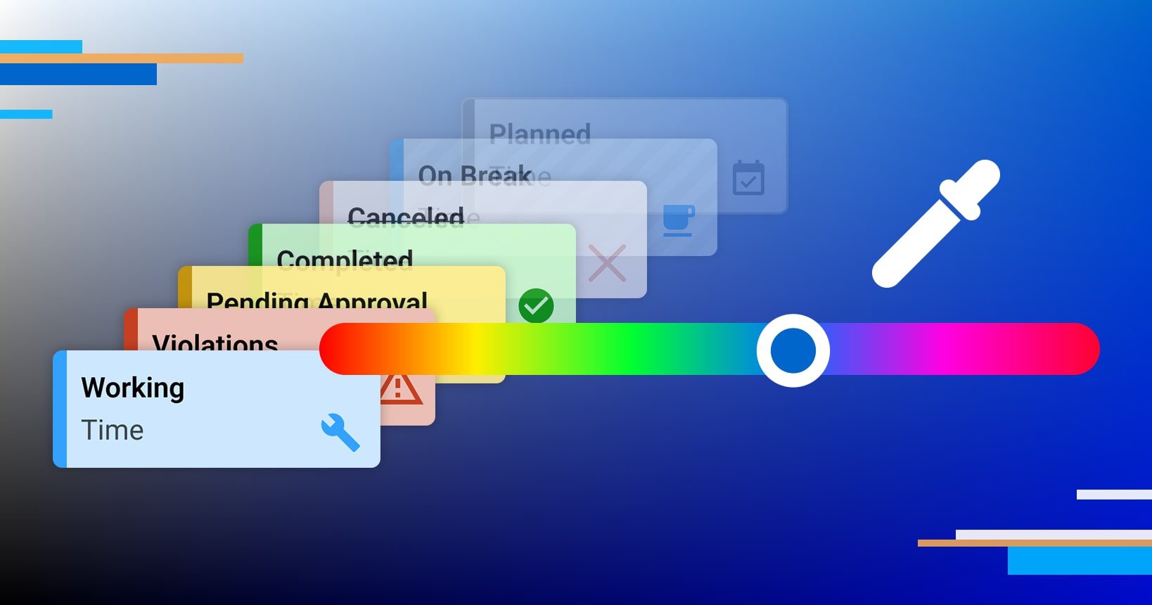 The power of colors in Schedule Board | Resco.net