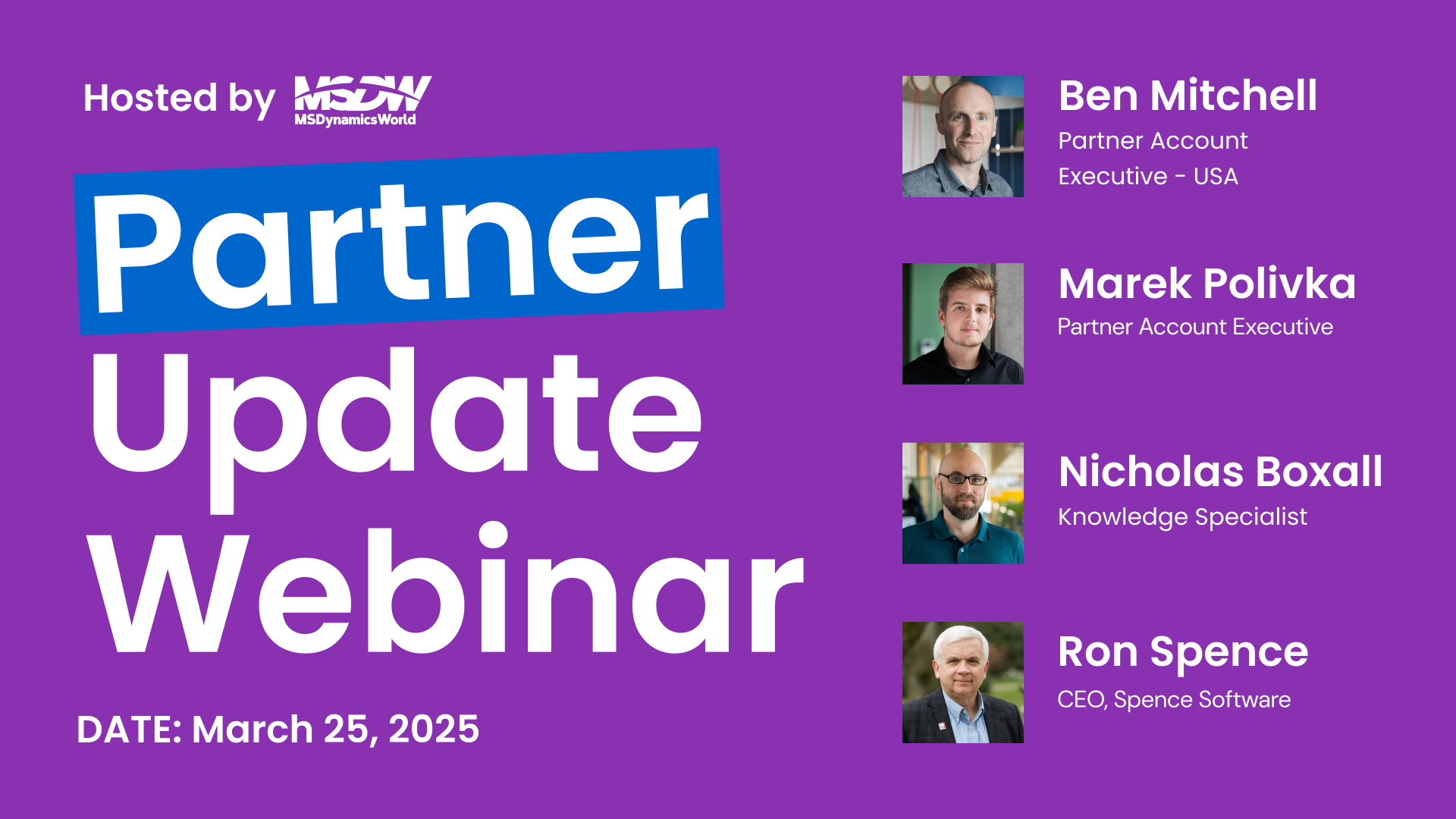 Partner Update Webinar - Spring 2025 | Resco