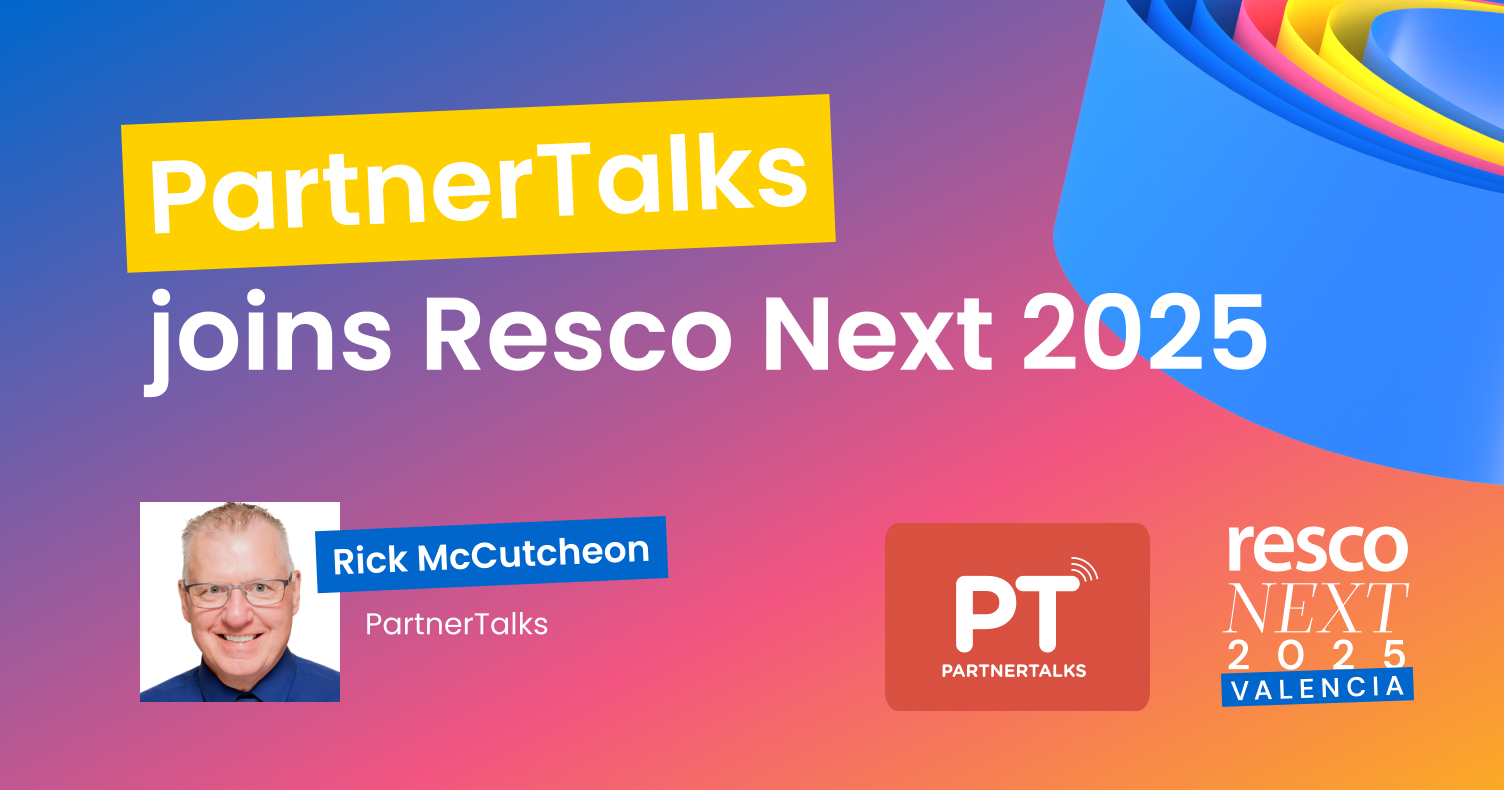 PartnerTalks joins Resco Next 2025 as official media partner