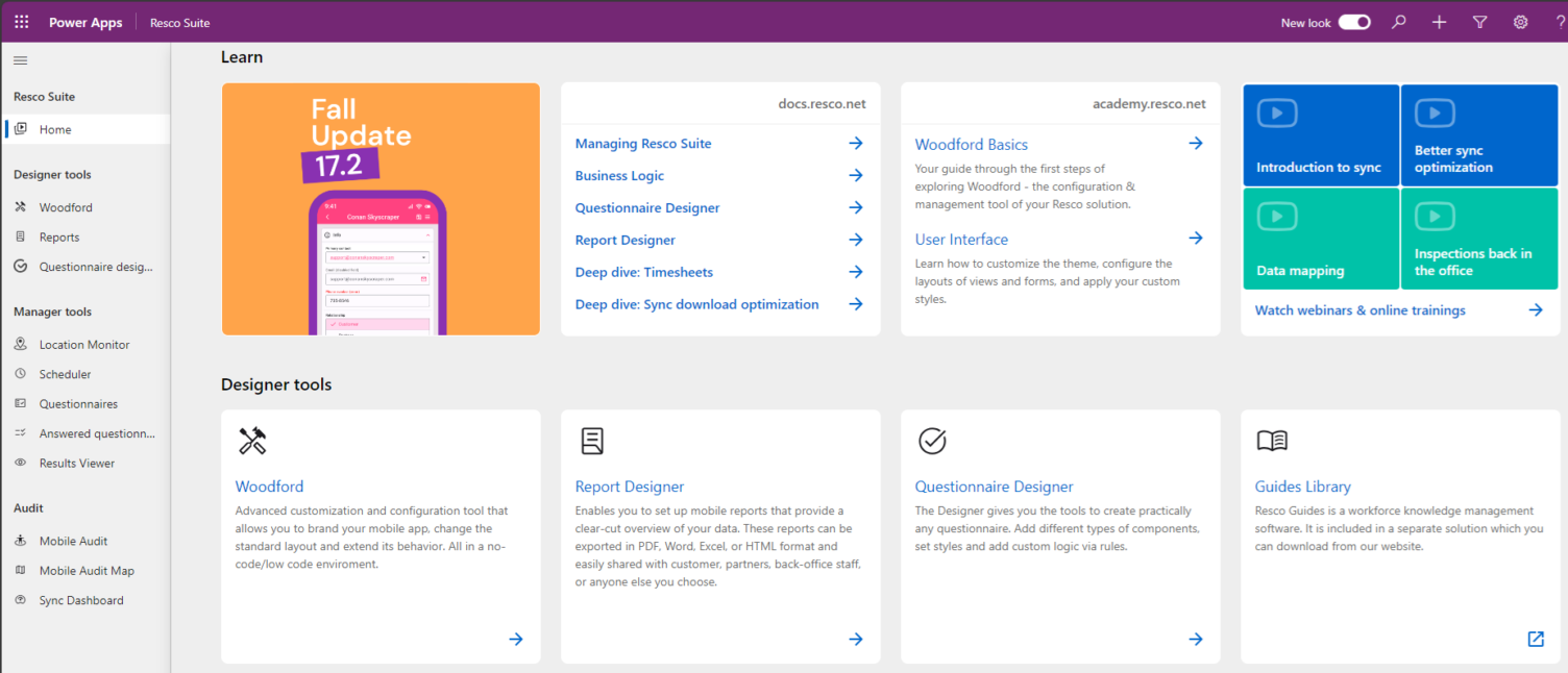 Discover new features in Fall Update 2024 | Resco