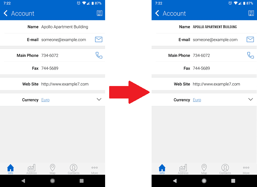 Quick tip: How to use custom fonts in your Resco mobile application | Resco