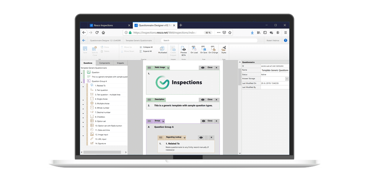Summer Update of Resco Inspections delivers simplified implementation ...