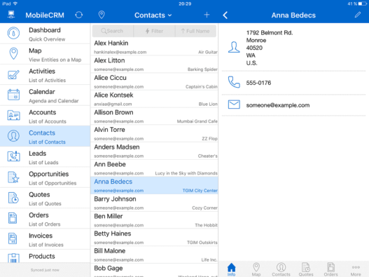 How to set up flexible list view designs in Resco | Resco