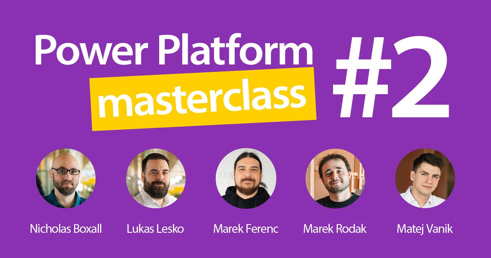 Join the Power Platform masterclass webinar vol. 2 | Resco
