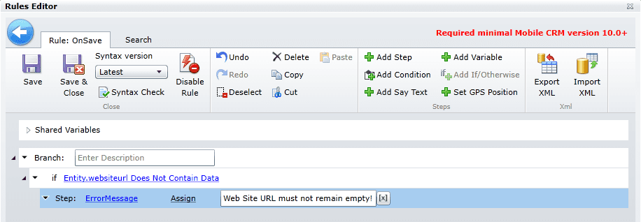 How to make fields required in Resco Mobile CRM? | Resco.net