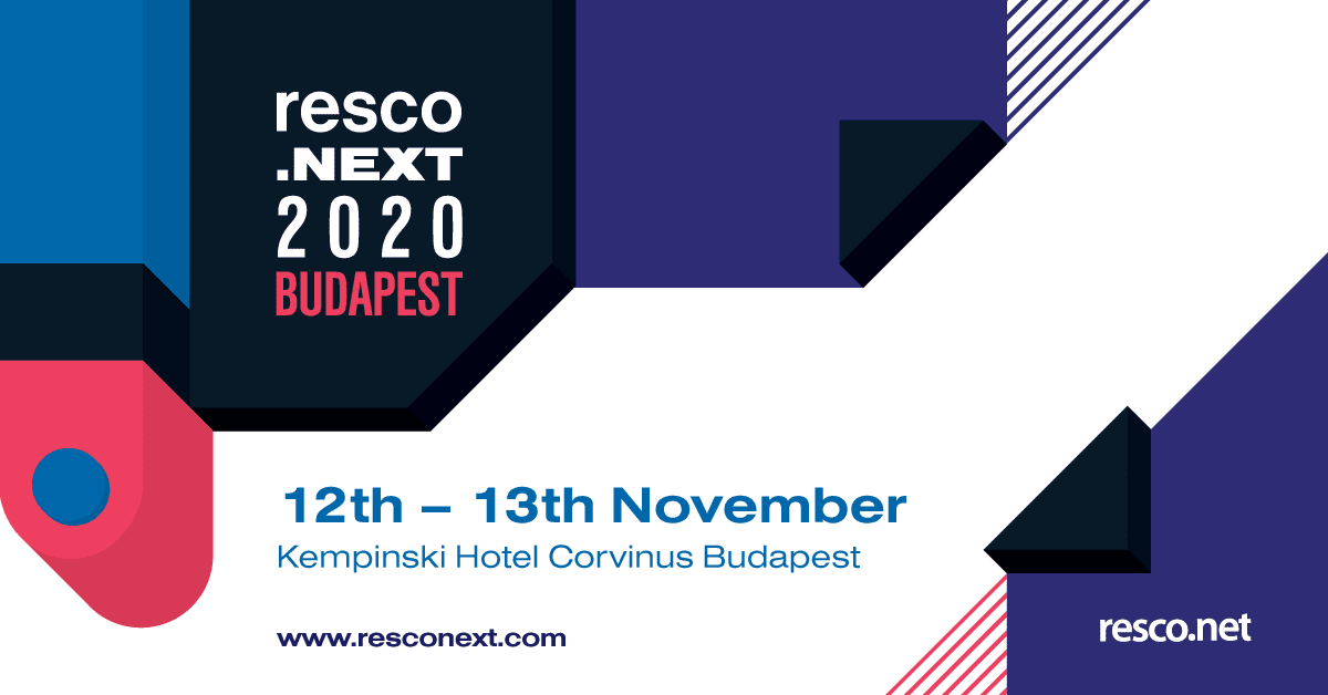 The Pearl of Danube awaits: Resco reveals location, date and new opportunities at resco.next 2020