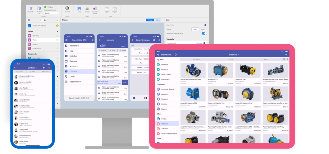 Mobility & productivity tools for rapid app development | Resco