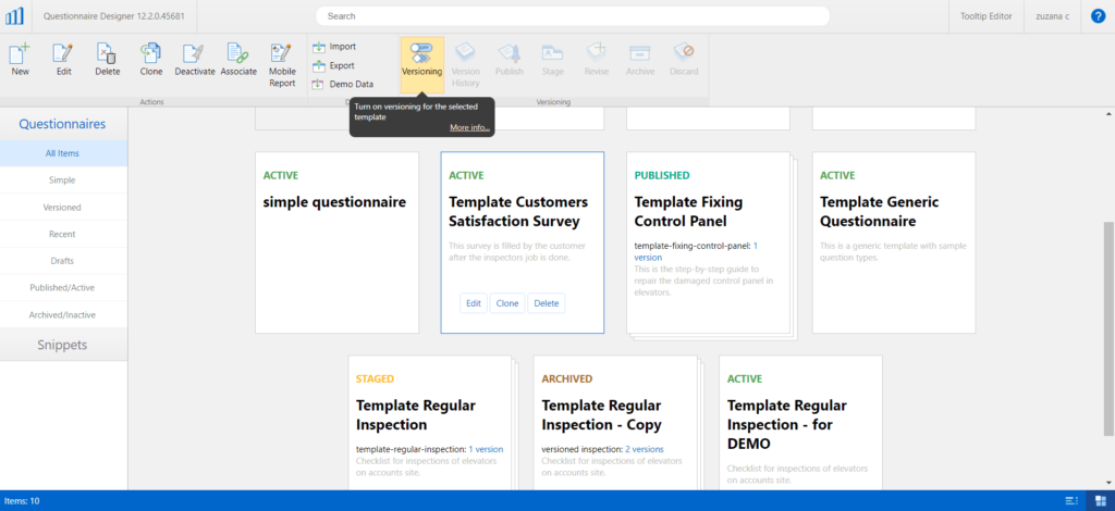 A quick guide to Versioning & Folders in Resco Inspections+ | Resco
