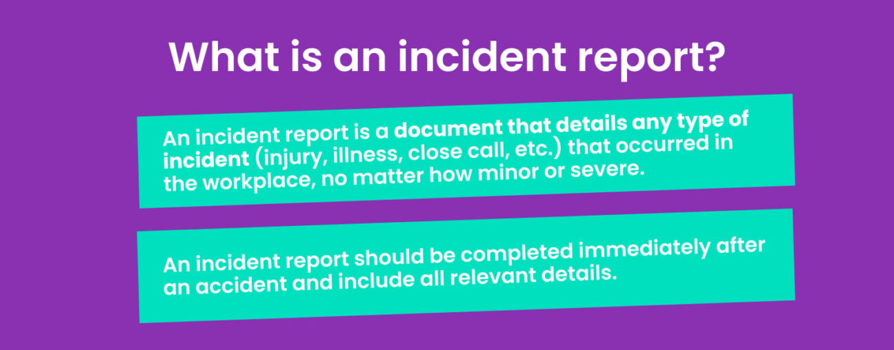 A Simple Guide to Incident Reports | Resco